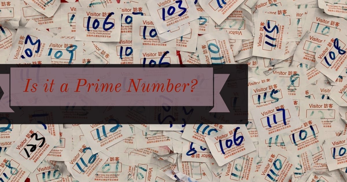 Is it a prime number? - Cheenta Academy