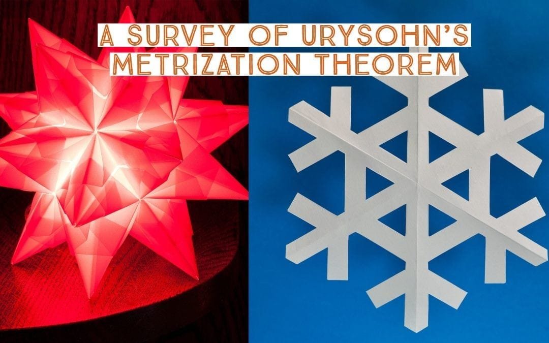 A survey of Urysohn's Metrization Theorem - Cheenta