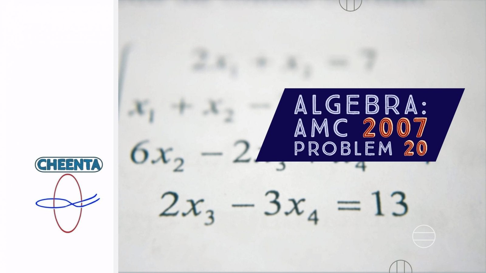 AMC 10A Year 2007 Problem 20 Sequential Hints - Cheenta Academy