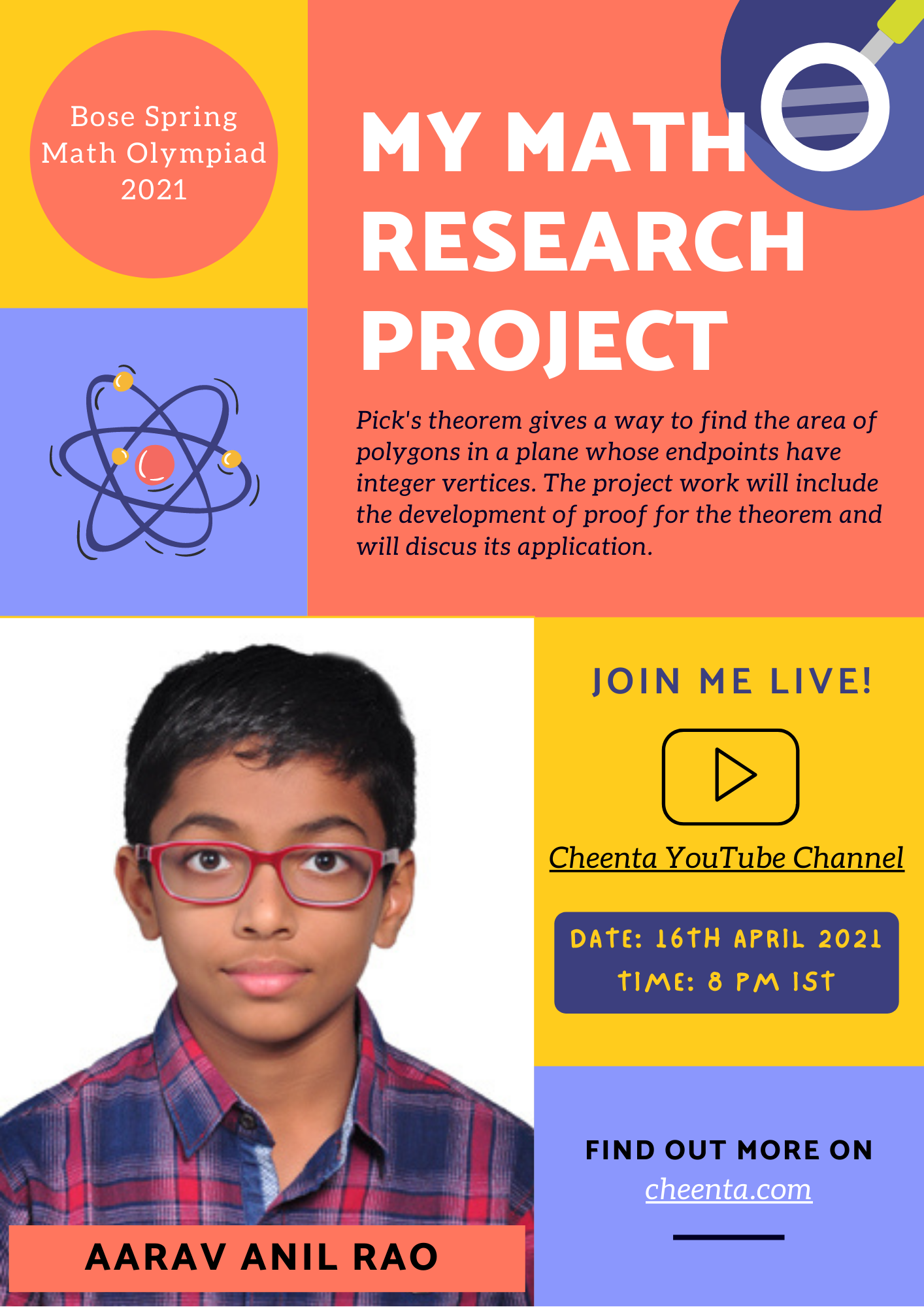 Math Research Projects by School Students | Bose Math Olympiad