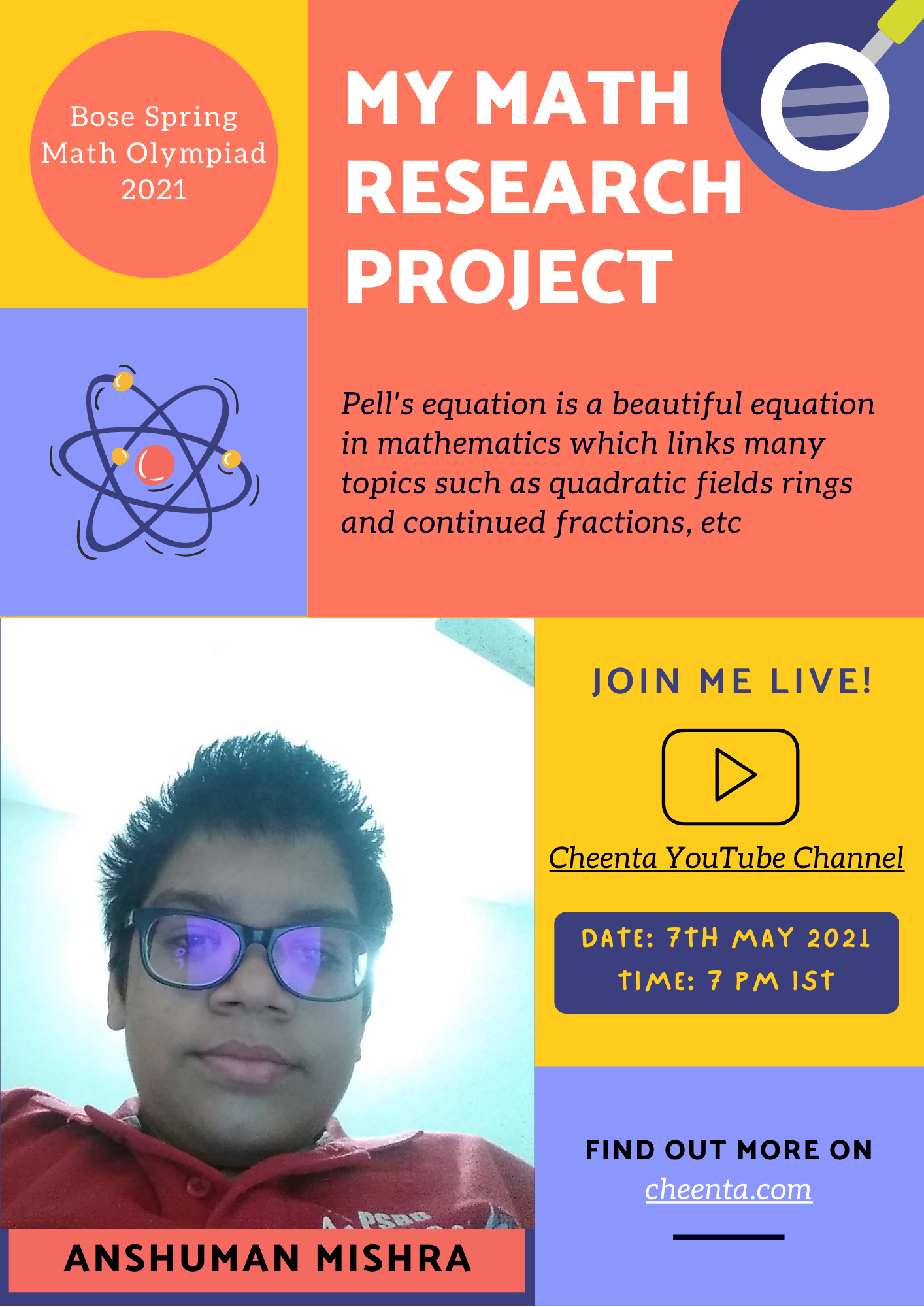 Math Research Projects by School Students | Bose Math Olympiad