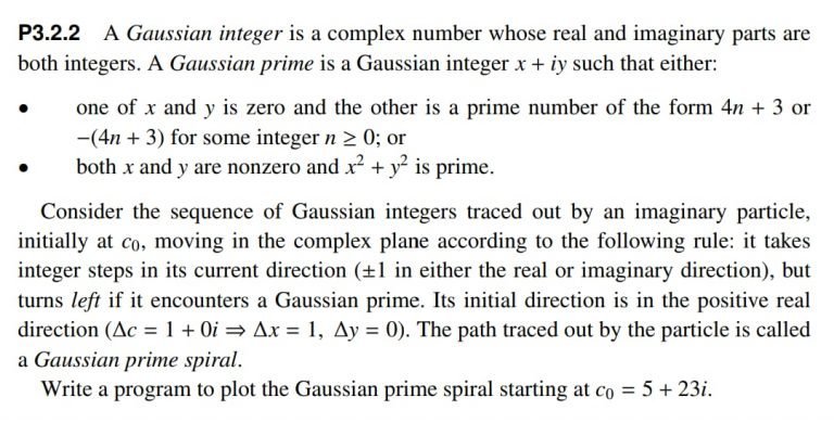 Gaussian Prime Spiral and Its beautiful Patterns - Cheenta Academy