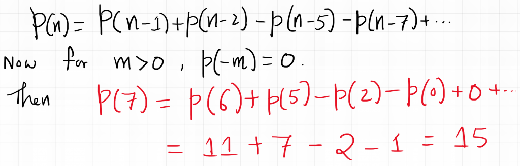 Partition Numbers and a code to generate one in Python - Cheenta Academy