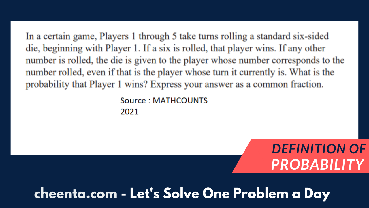 AMC 8 & Mathcounts Problem Resources | One Problem a Day - Cheenta Academy