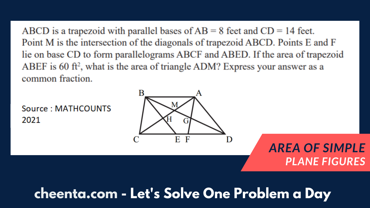 AMC 8 & Mathcounts Problem Resources | One Problem a Day - Cheenta Academy