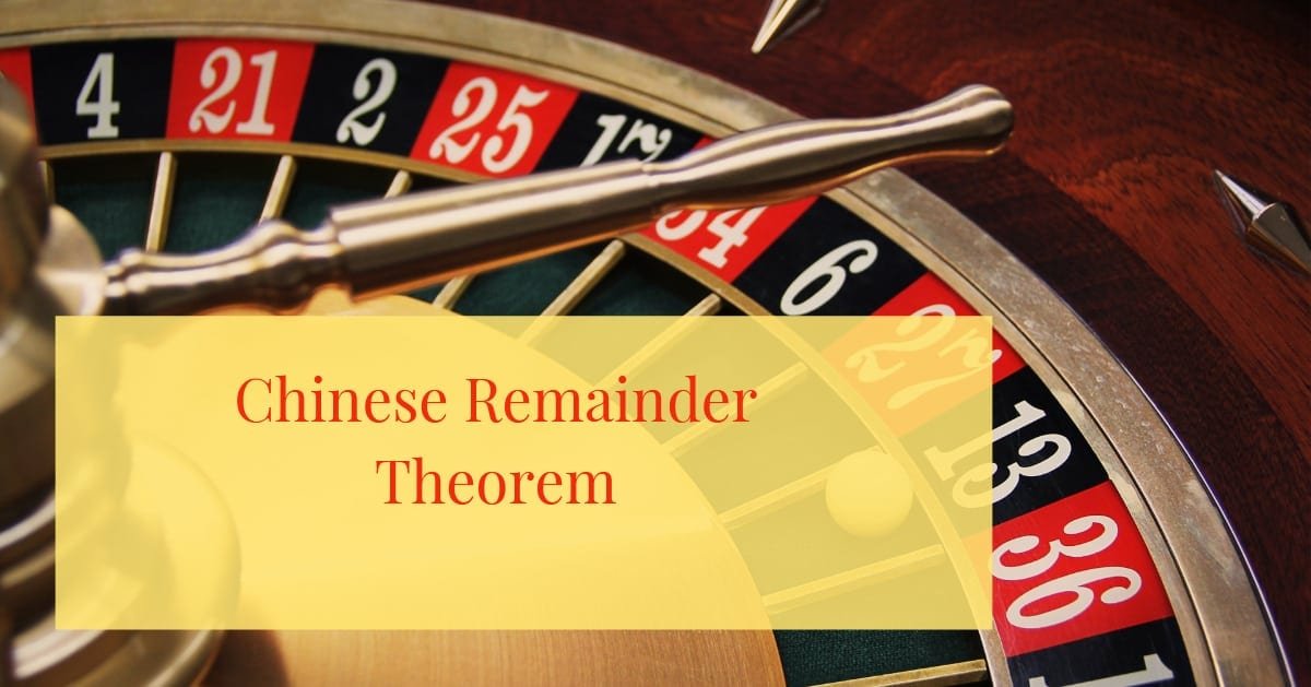 Exploring the Chinese Remainder Theorem for Polynomials: CMI B.Sc ...